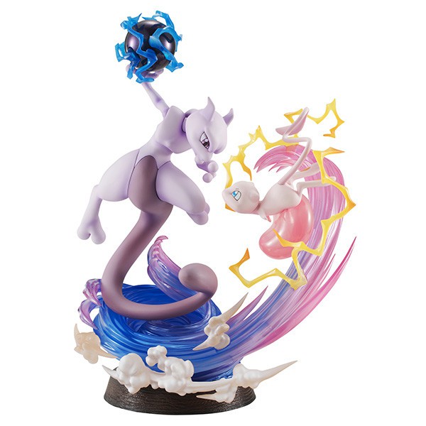 Pokemon - Mew vs Mewtwo Statue... | Anime Figure Shop - order here ...